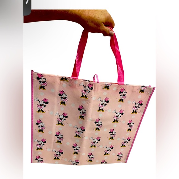 Disney | Bags | Disneys Minnie Mouse Pink Collectable Giant 26 Reusable ...